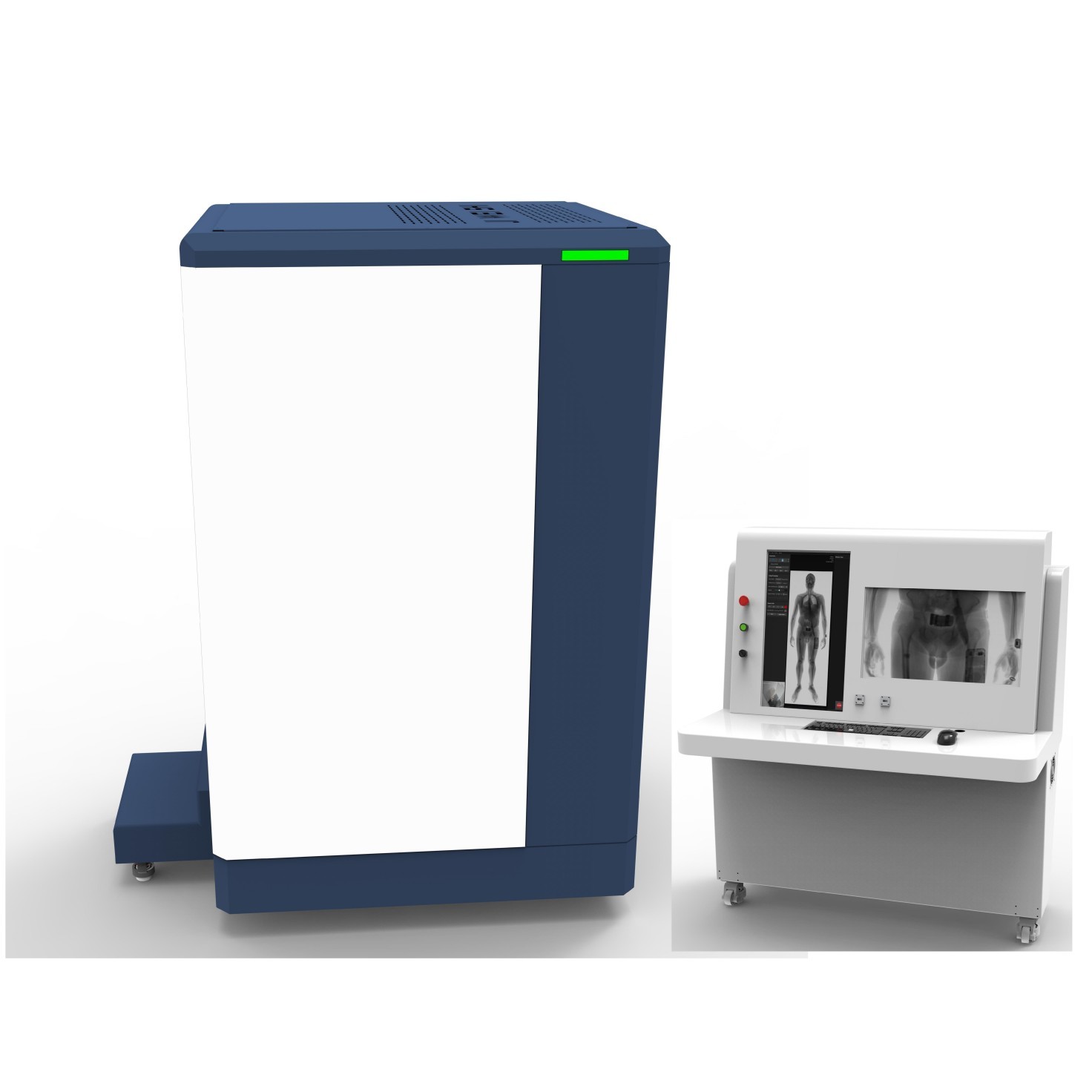 Secure X Ray Body Scanner Comprehensive Screening With 27'' LCD Display