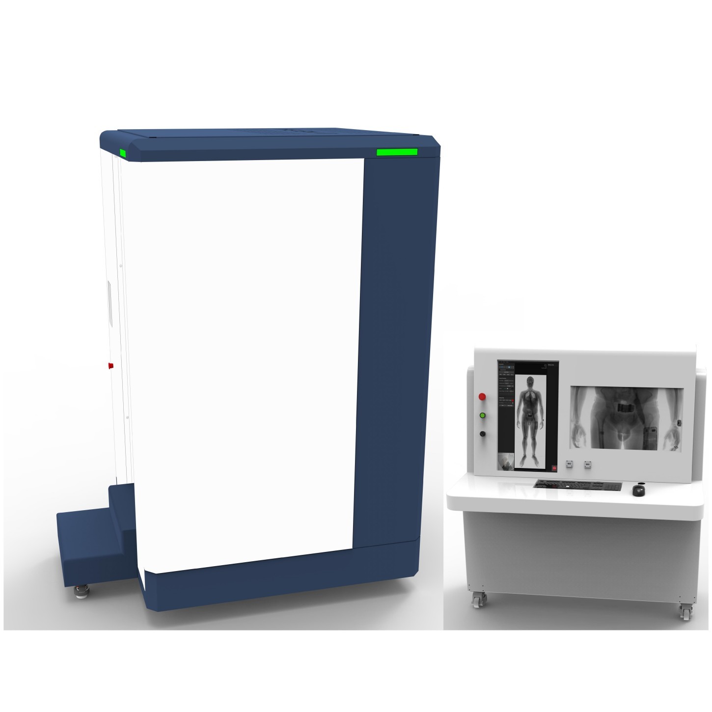 JWS-X10 Vertical Micro-dose X-ray Body Scanner